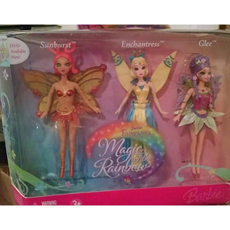 Barbie Fairytopia Magic of the Rainbow Mini Dolls Gift Pack: Glee ...