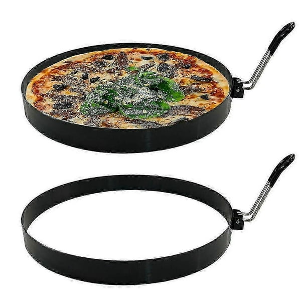 2 Packs 8" Omelette Ring for Griddle,Stainless Steel 8 Inch Griddle ...
