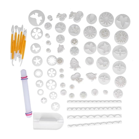 Fondant , Odorless Recyclable Materials Embossing Practical Safe To Use ...