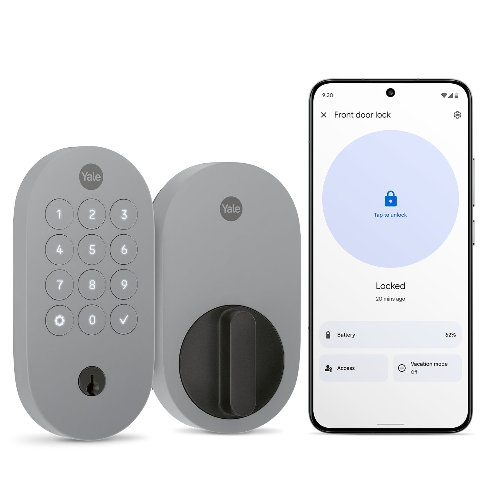 Click here for Yale Smart Lock With Matter - Ash prices