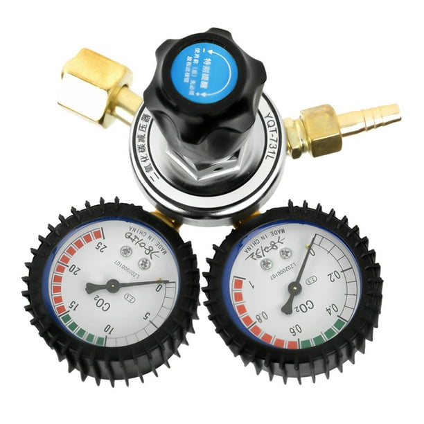CO2 Pressure Reducer, CO2 G5/8 Gas Bottle Regulator, Carbon Dioxide ...