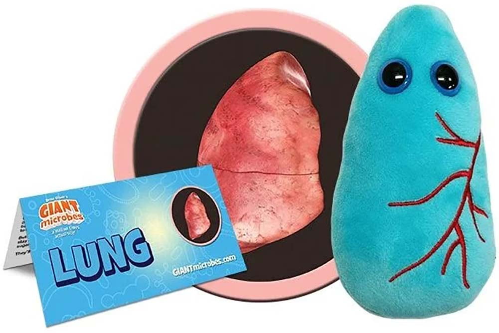 Giant Microbes Plush - Lung - Walmart.com