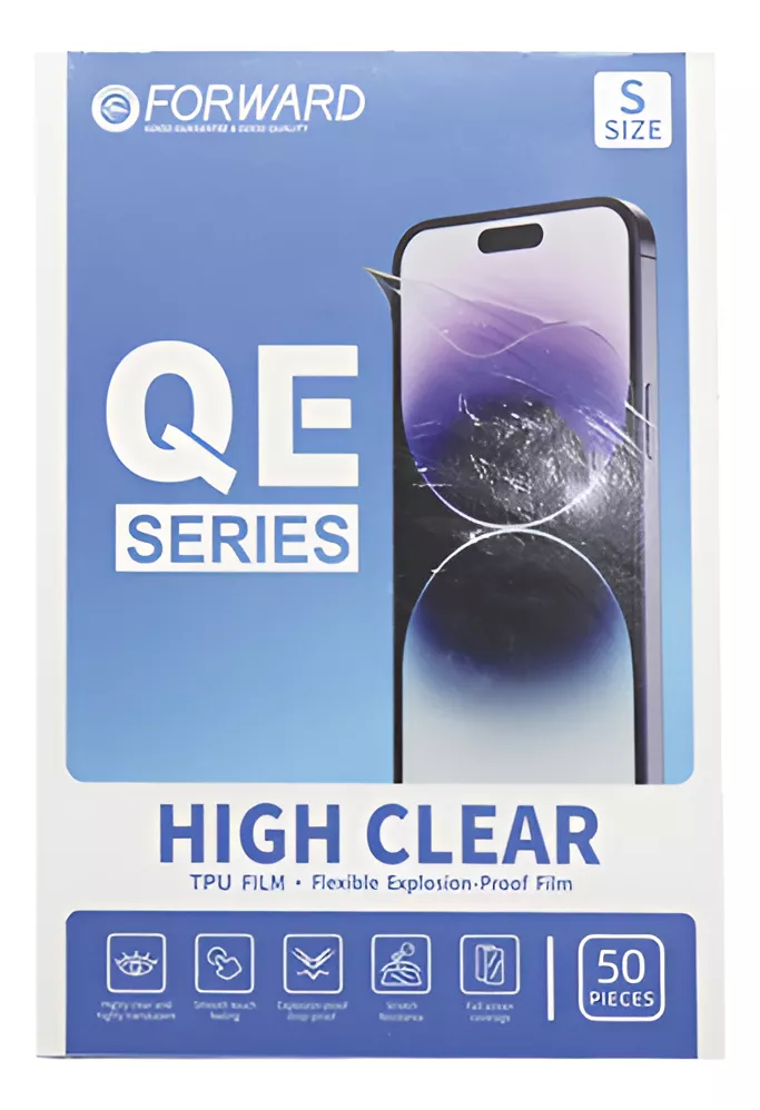 Paquete 50 Micas Hidrogel Transparente 7 Pulgadas Forward Qe | Bodega ...