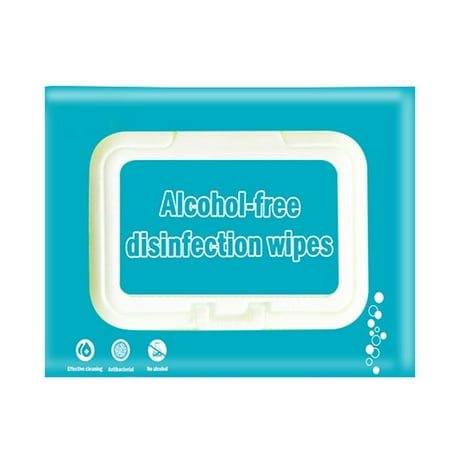 80 Wipes / Pack Wet Wipes Portable Disposable Hand Cleaning ...
