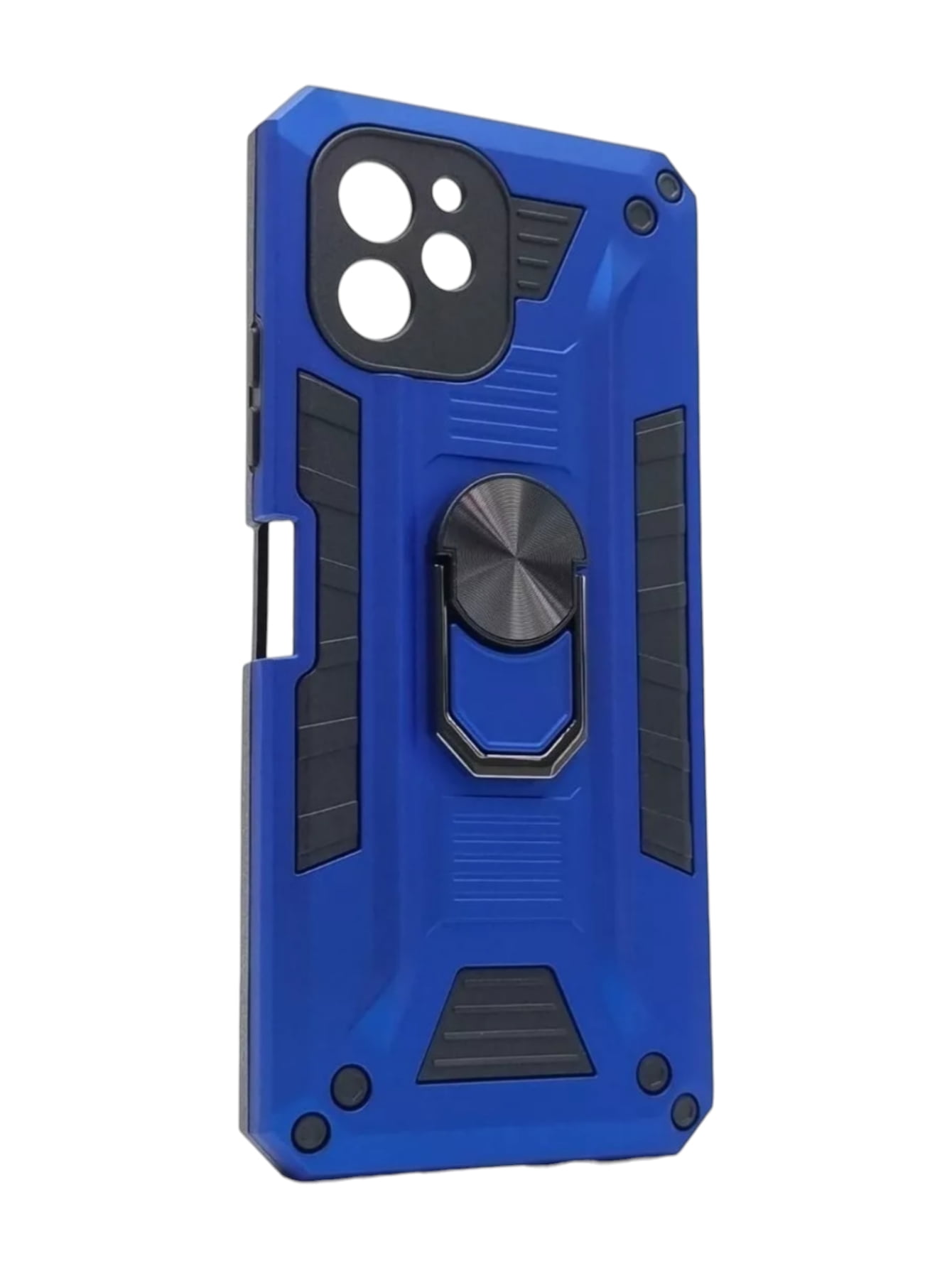 Funda Uso Rudo Con Anillo Magnético Para Huawei Nova Y61 Azul Rey Más 2 ...