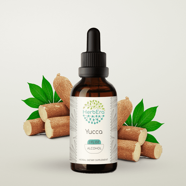 Yucca Alcohol Herbal Extract Tincture, Super-Concentrated (Soapweed ...