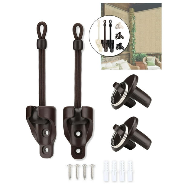 VASTEO Shade Replacement Parts,Shade Tie Downs and End Cap ,Weather ...