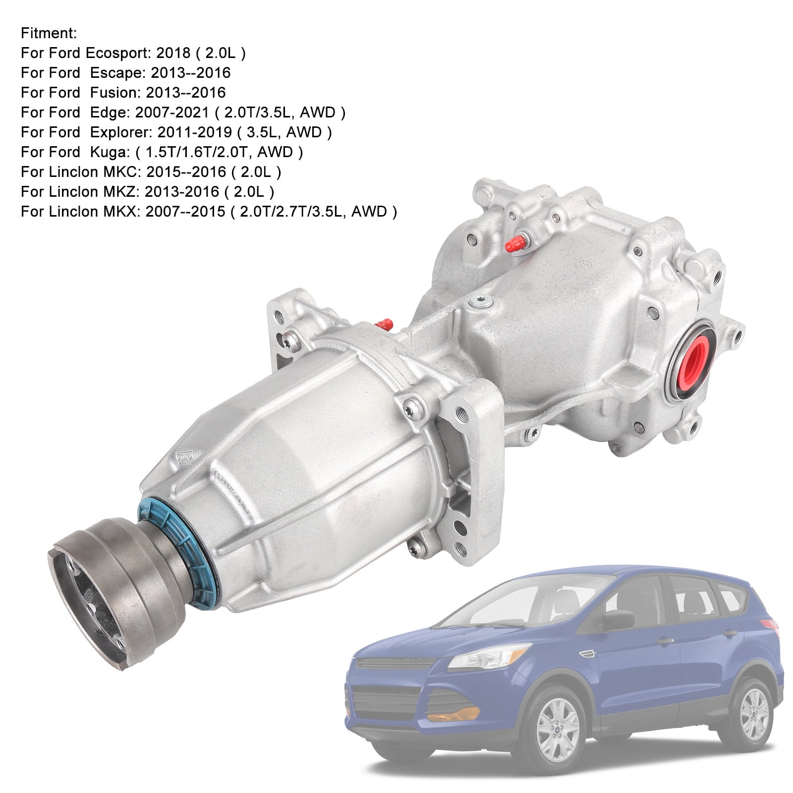 Restored Rear Differential CV6W-4B025-DF 3.5L AWD 4WD For Ford Flex ...