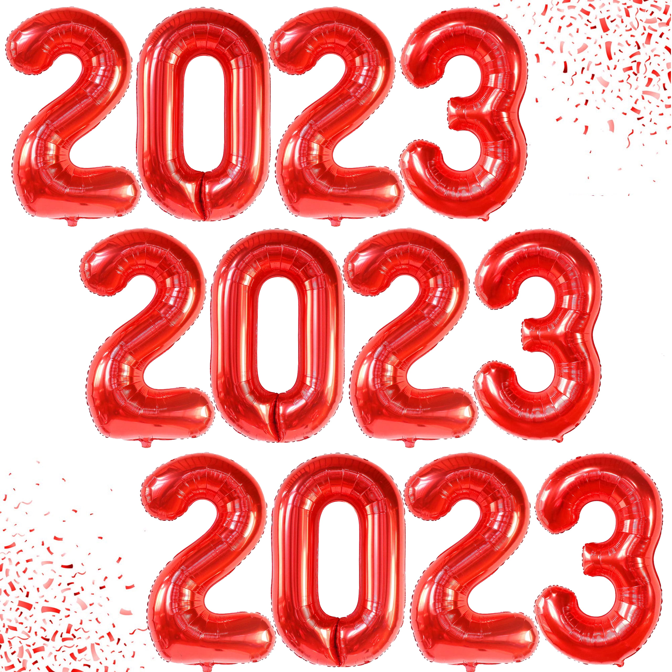 2023 Numbers Balloons Giant Helium Big Foil 2023 Digital Balloon for ...