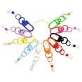 10Pcs Pen Clip Accessories, Colorful Silicone Pen Holders with Lobster ...