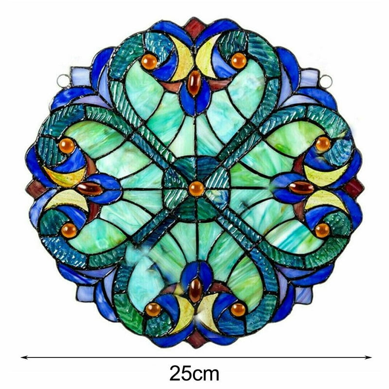 Outdoor & Gardening Suncatchers MEDIUM Stained Glass Donut Suncatcher ...