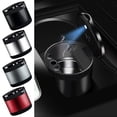 Agiufgs Car Ashtray LED Light Auto Car Cigarette, Automatic Open Close ...