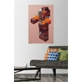 Minecraft - Pigman Nether Wall Poster with Push Pins, 22.375" x 34 ...