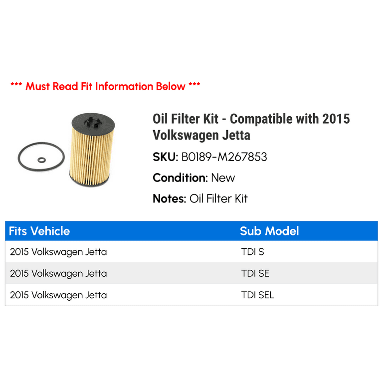 2015 jetta oil filter store
