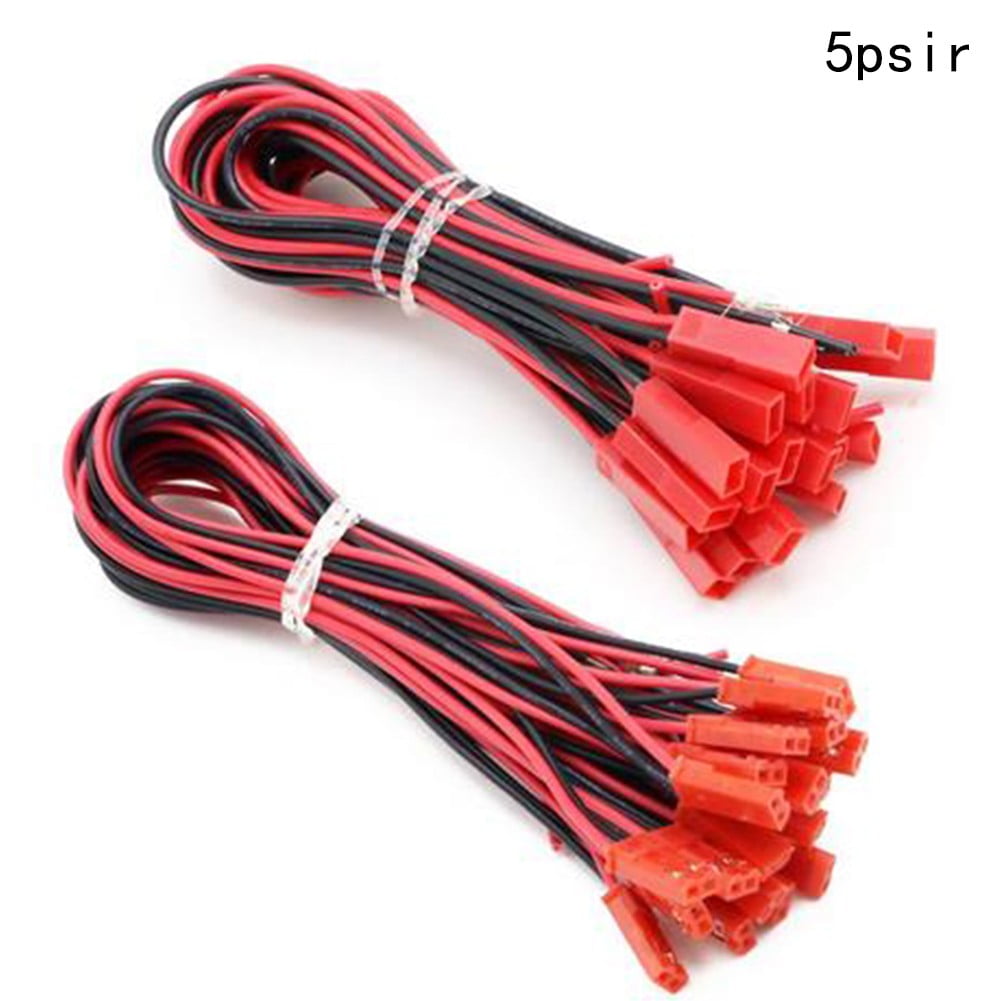 Buy Brand New JST Cable Connector 100mm Cable 5/10 Pairs Durable Male ...