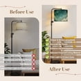 Cloud Drum Lampshades 13"x13"x10" Starry Night Sky Crescent Moon Soft ...