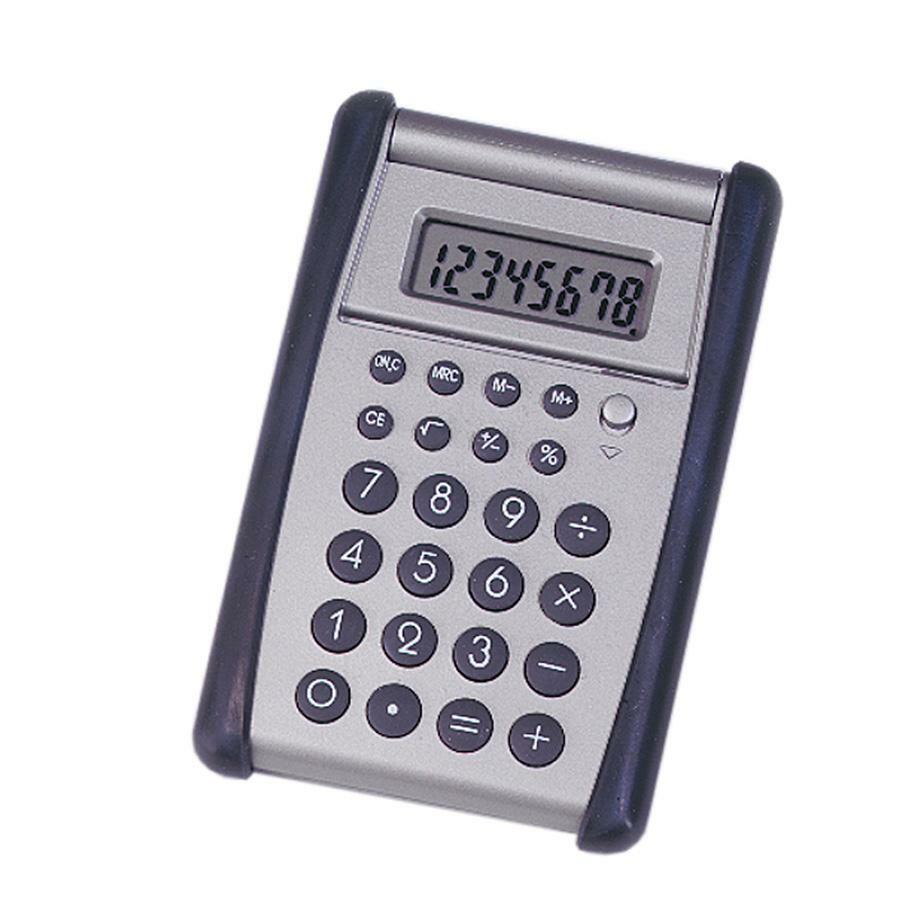 SKILCRAFT, NSN4844559, 8-Digit Flip-Up Calculator, 1 Each, Black and ...