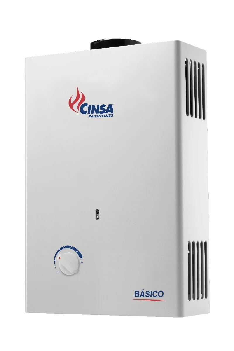 Calentador de agua instantaneo CINSA CIN-06B 6LTS/MINUTO LP | Walmart ...