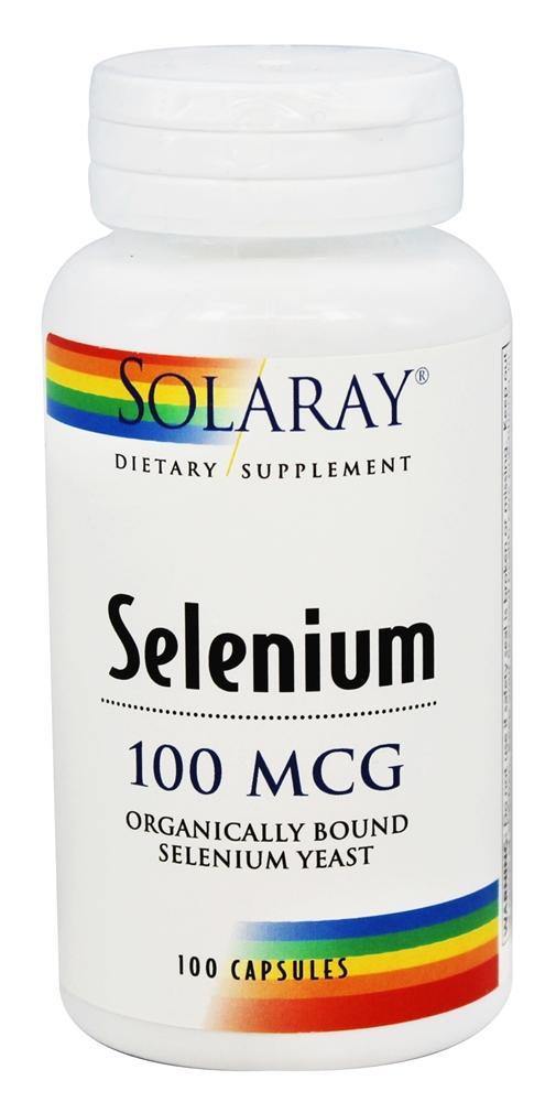 Solaray - Selenium 100 mcg. - 100 Capsules - Walmart.com