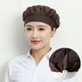 3pcs Unisex Chefs Hat, Kitchen Cooking Chef Mesh Cap, Food Service ...