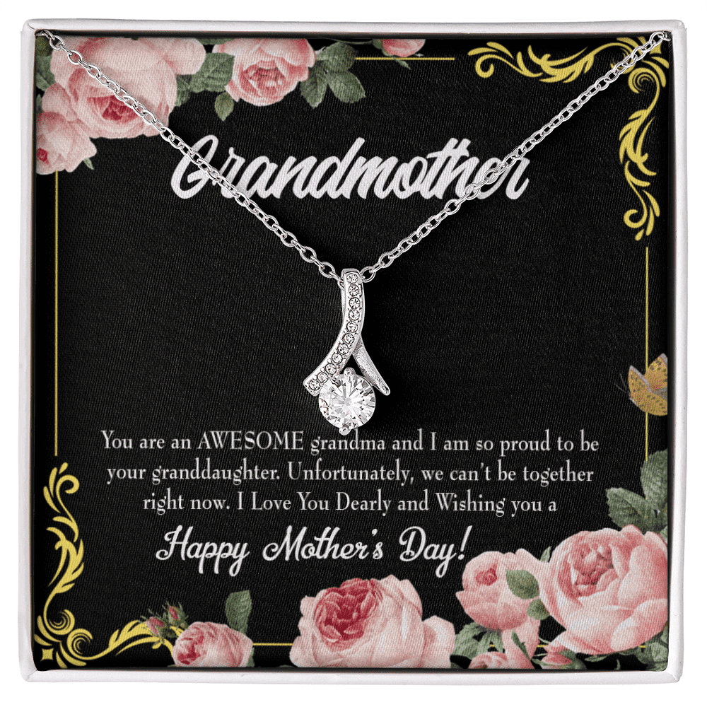 To My Grandmother Granddaughter Mother's Day Gift Alluring Ribbon ...