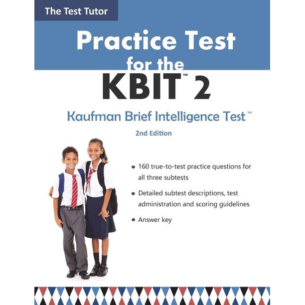 Practice Test for the KBIT 2 (Paperback) - Walmart.com