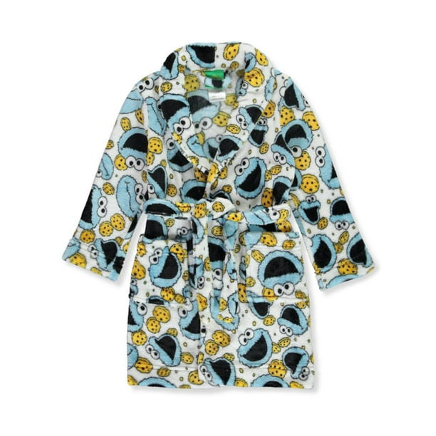 Sesame Street Boys' Cookie Monster Plush Robe (Toddler) - Walmart.com