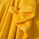 Mainstays Oversized Plush Throw with Poms, Sunray Yellow, 50"x70 ...