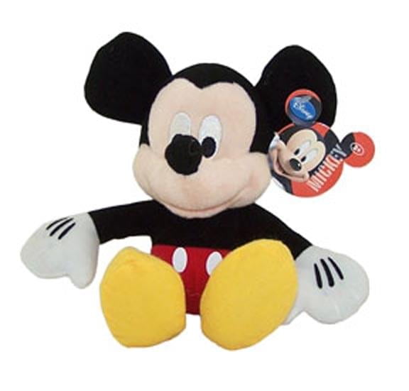 Disney Mickey Mouse 9" Plush - Walmart.com - Walmart.com