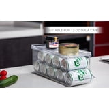 Jinamart Pop Soda Can Organizer Bin and Dispenser with LID ...