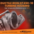maXpeedingrods 667-203 Turbo Turbocharger Kit+Turbo Oil Feed Line Pipe ...