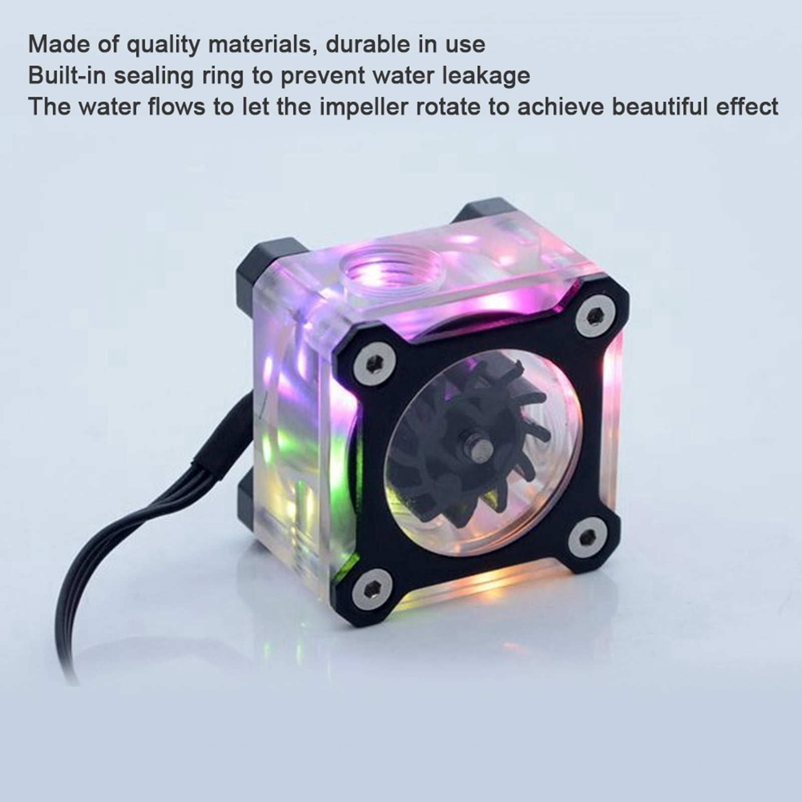 Click here for Rdeghly Computer Water Cooling R3 Rgb Colorful Pc... prices