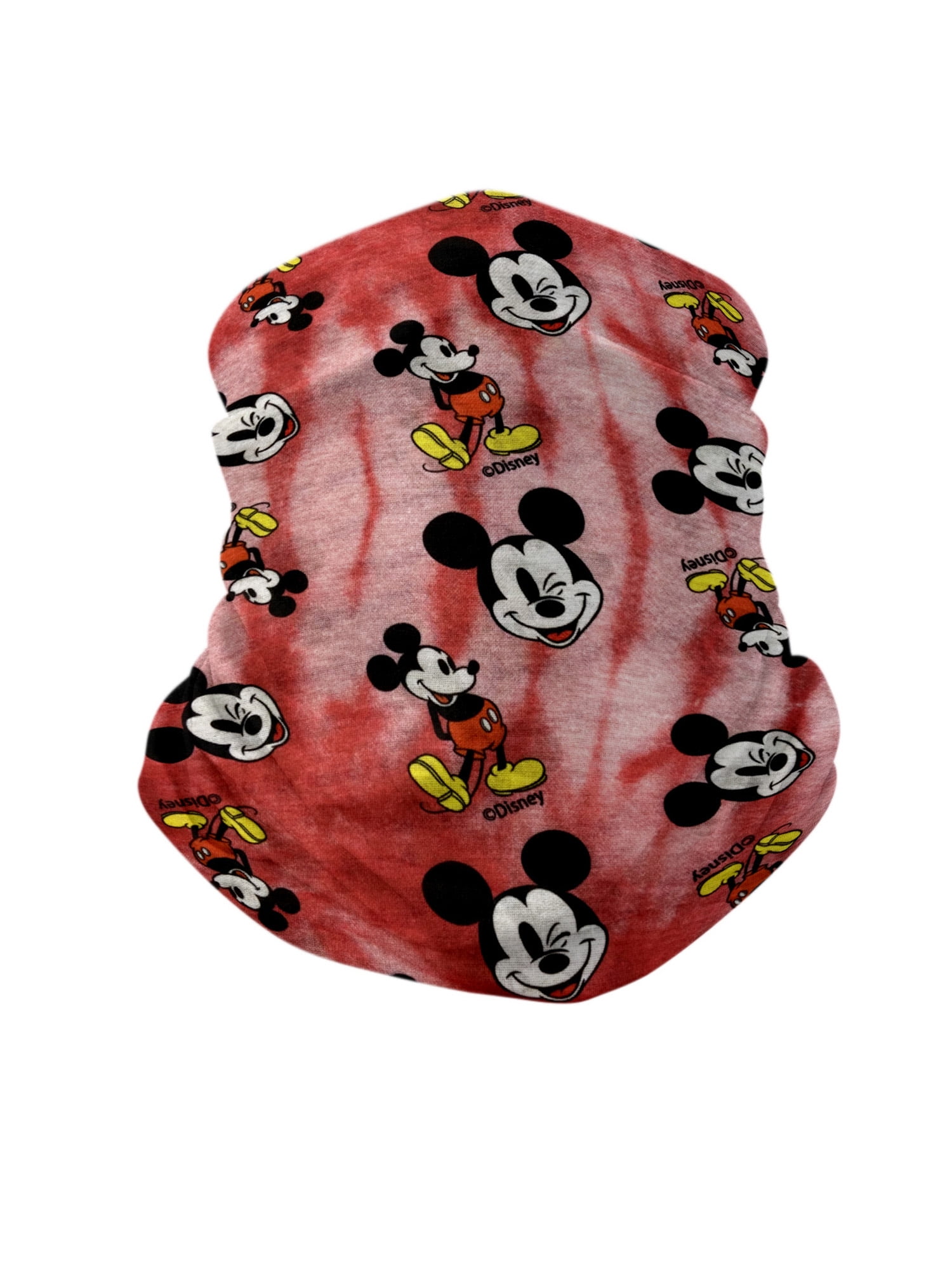 Disney Kids Mickey Mouse All-Over Print Neck Gaiter Wrap Lightweight ...