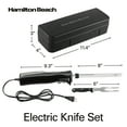 Hamilton Beach Electric Knife Set with Cool-Touch Ergonomic Handle ...