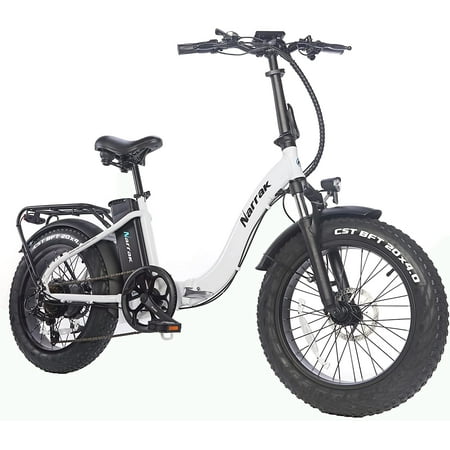 HONE 48V 500W 13 Ah 20" x4.0 Folding Fat Tire Step Over/Step-Thru ...