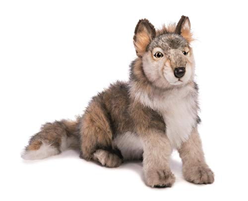 HANSA Seated Wolf Cub Plush | Walmart Canada