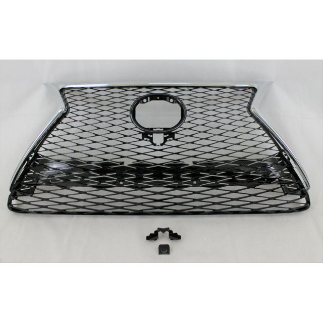 black front bumper grille set kit fits NX200 NX300H F SPORT type 2015 ...
