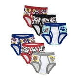 Paw Patrol Boys Brief Underwear - 5+1 Pack - Cotton - Size 6 - Walmart.com