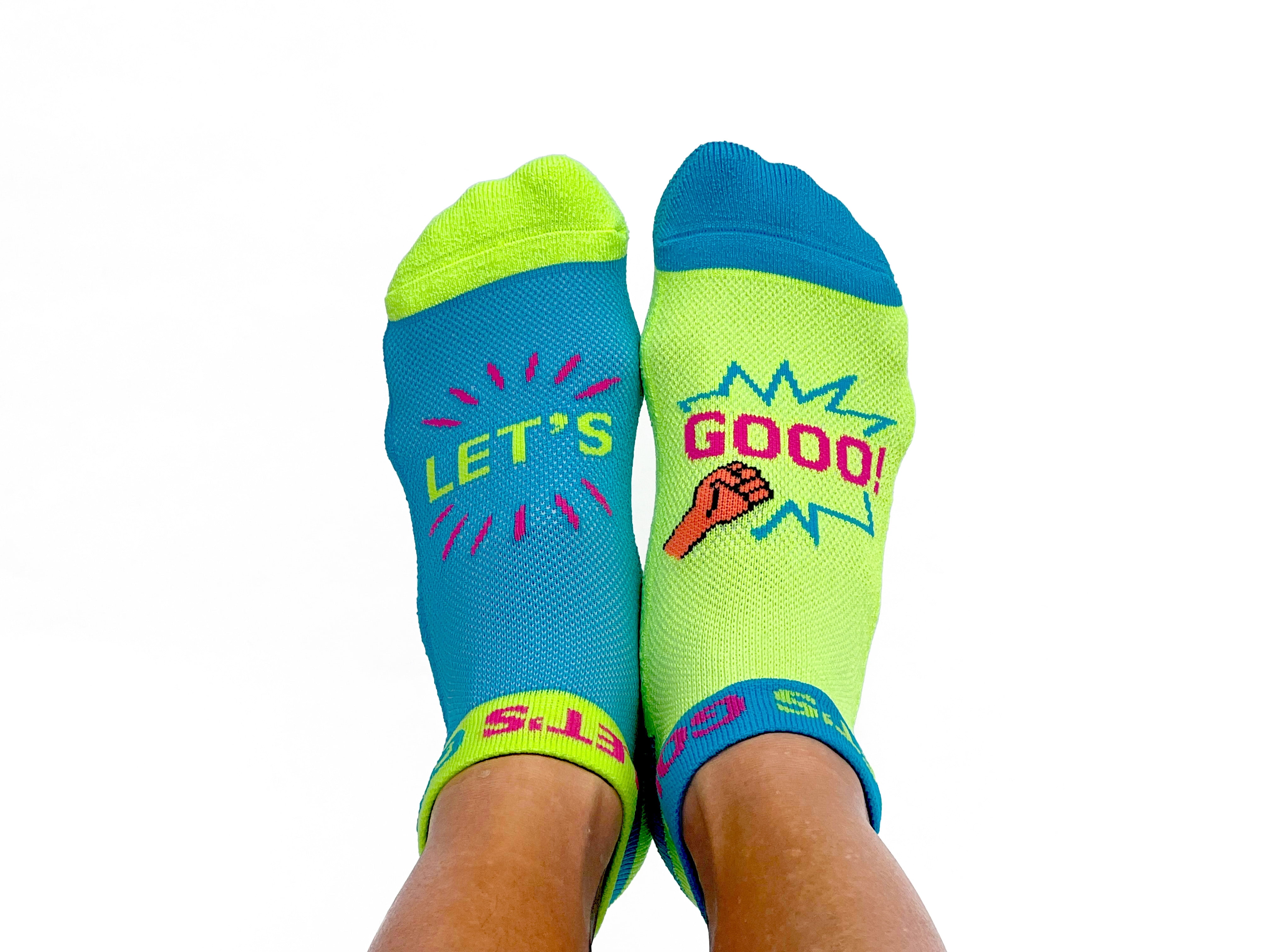 "Let's Go" Low-Cut Performance Socks - Walmart.com