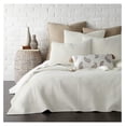 - Cross Stitch Cream - Euro Shams Set of Two - (26x26in.), No Insert ...