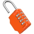 UYGDUY-Combination Lock 4 Digit Waterproof Locker Locks Secure Outdoor ...