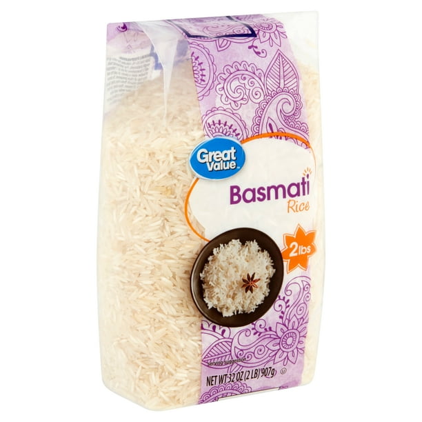 Great Value Basmati Rice, 2 lb - Walmart.com