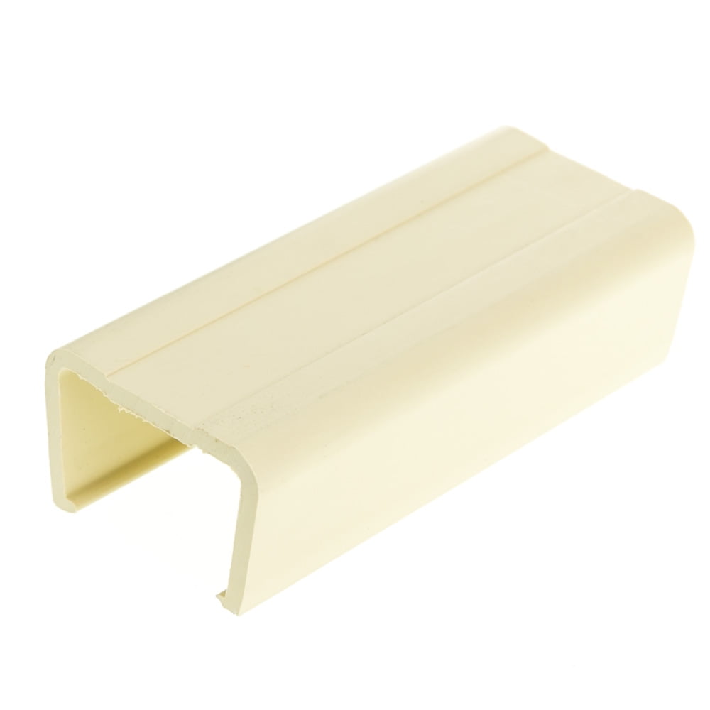 Cable Central LLC (5 Pack) 1.25 inch Surface Mount Cable Raceway, Ivory ...