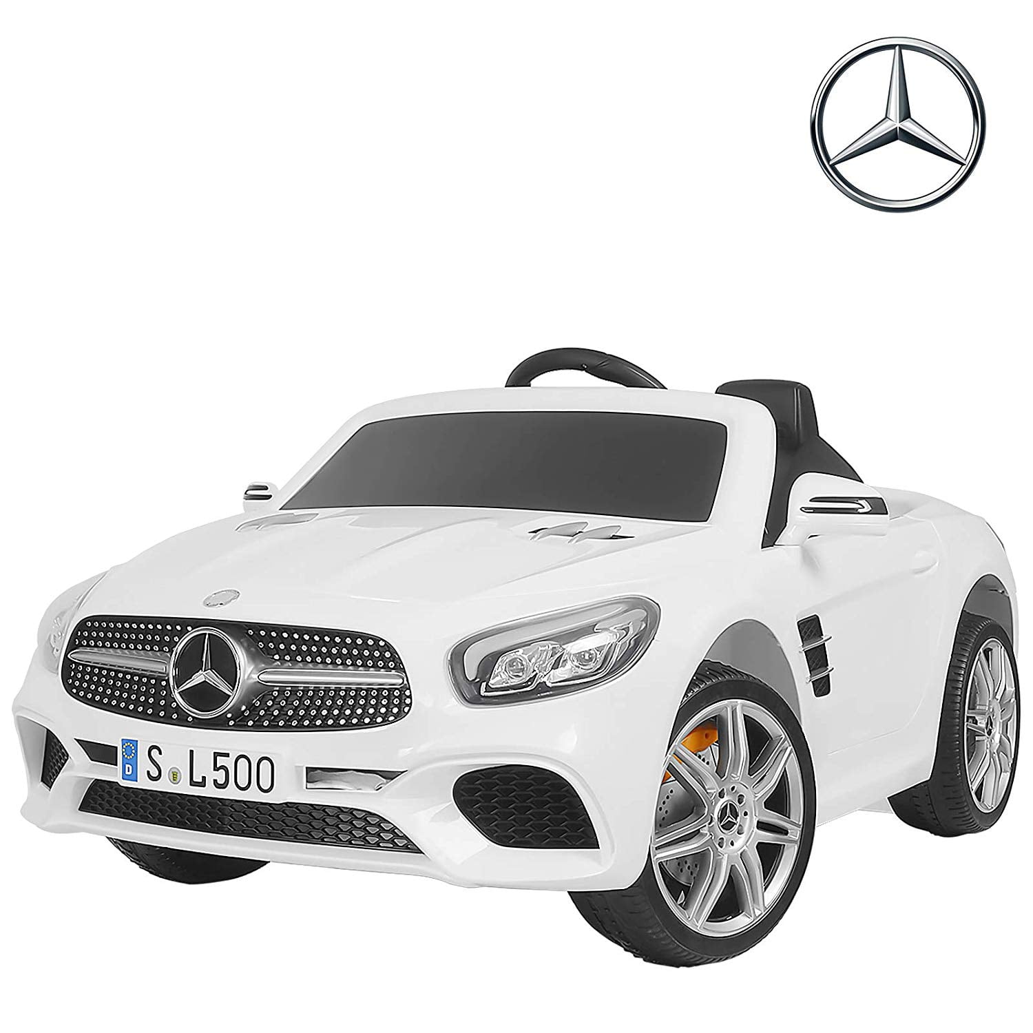 Kids Ride On Car 12V Electric Powered Licensed Mercedes-Benz Remote ...
