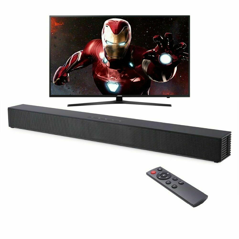 SHANNA Wall-mounted TV Soundbar Home Theater 40W Wireless Speaker ...
