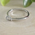 ELANZAA JEWELS- Sterling Silver Promise Ring Dainty Heart Knot Design ...