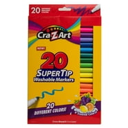 US Art Supply 8-Color Crazy Dots Kids Marker Set - Washable, Water ...