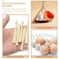1 set of Miniature Baseball Bat Charms Wood Craft Baseball Bats Party ...