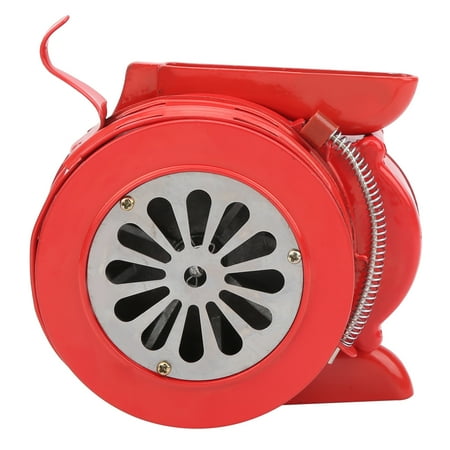 Alarm, Practical Stable Red Handheld Alarm Hand Crank Siren For Schools ...