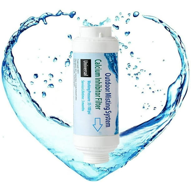 H&G lifestyles Misting System Calcium Inhibitor Filter, Clean Mist ...